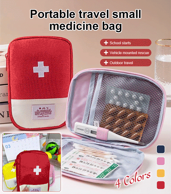 Portable travel small medicine bag – Bangbang